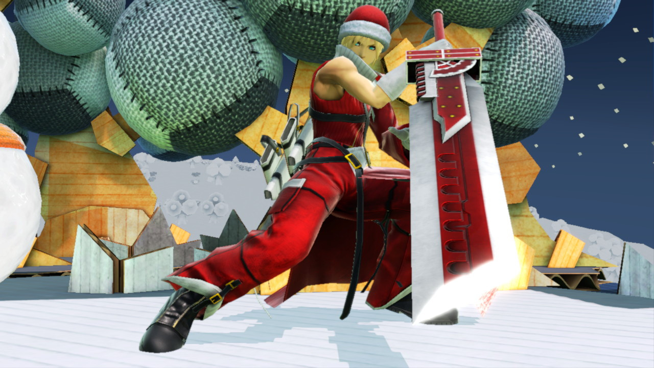 Santa Cloud Mod for Super Smash Bros. Ultimate | SSBU Mods