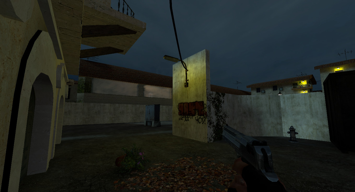 De_bridge_night [Counter-Strike: Source] [Mods]