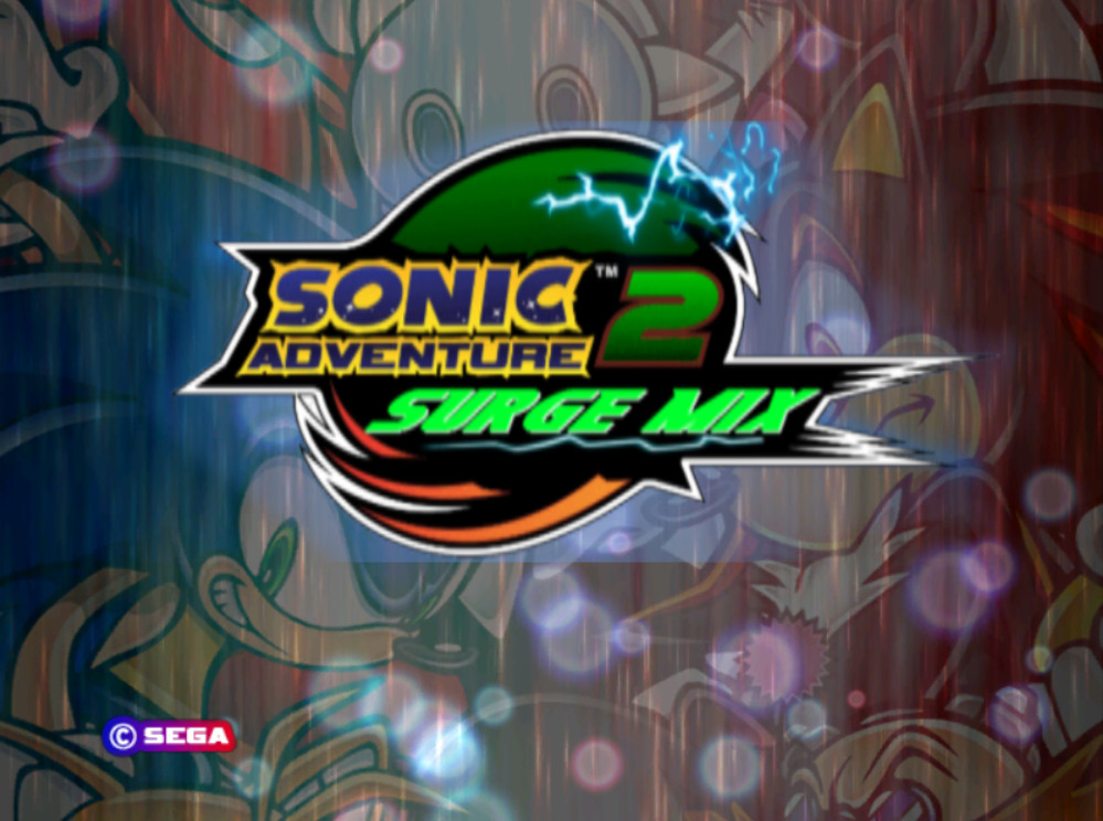 Surge Mix Title Screen Mod for Sonic Adventure 2 | SA2 Mods