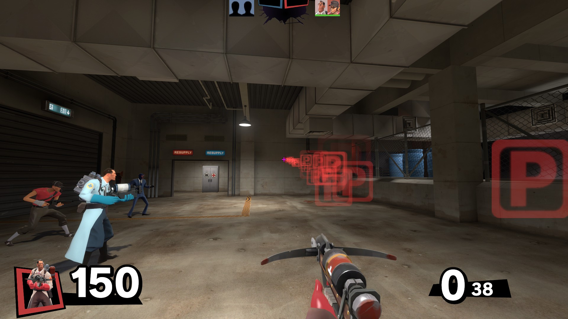 Point Item heal particles Mod for Team Fortress 2 | TF2 Mods
