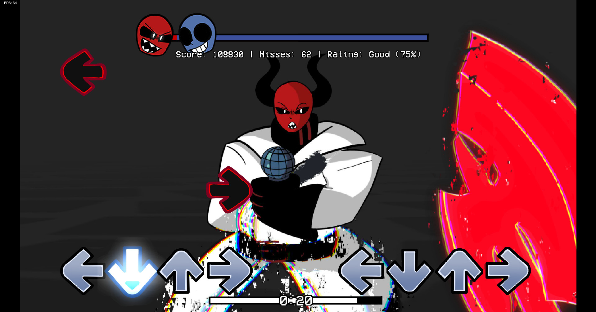 Minus Eteled & Austin sing monochrome Mod for Friday Night Funkin ...