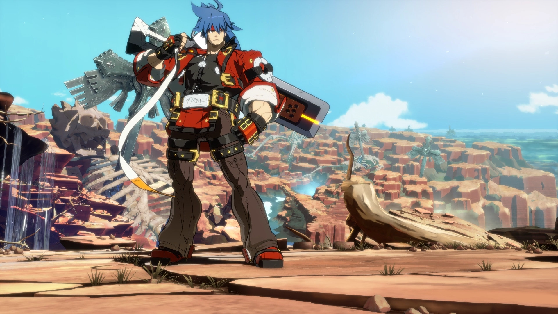 Kamina Goodguy Mod for GUILTY GEAR -STRIVE- | GGST Mods