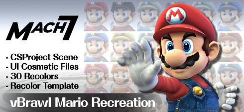 vBrawl Mario Recreation Mod for Super Smash Bros. Brawl | Brawl Mods