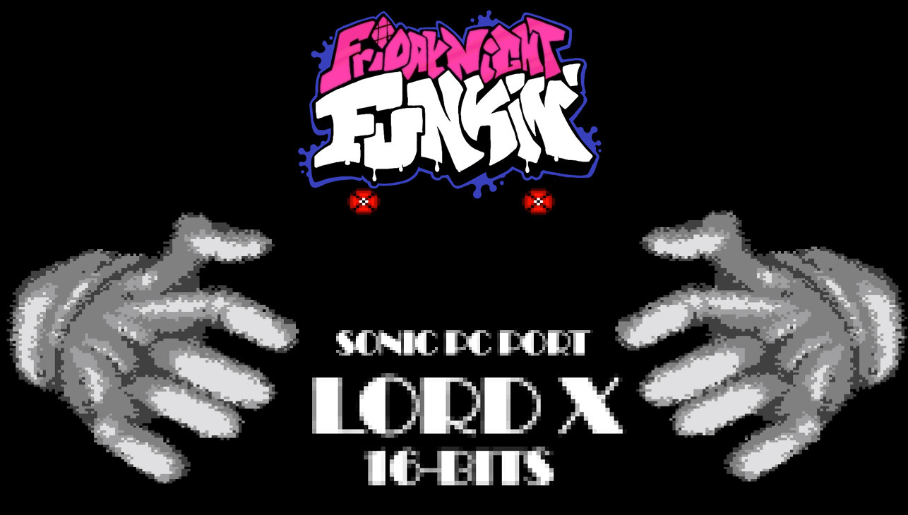 Friday Night Funkin'-Lord X 16-Bits (UPDATE 3.0)) Mod for Friday Night ...