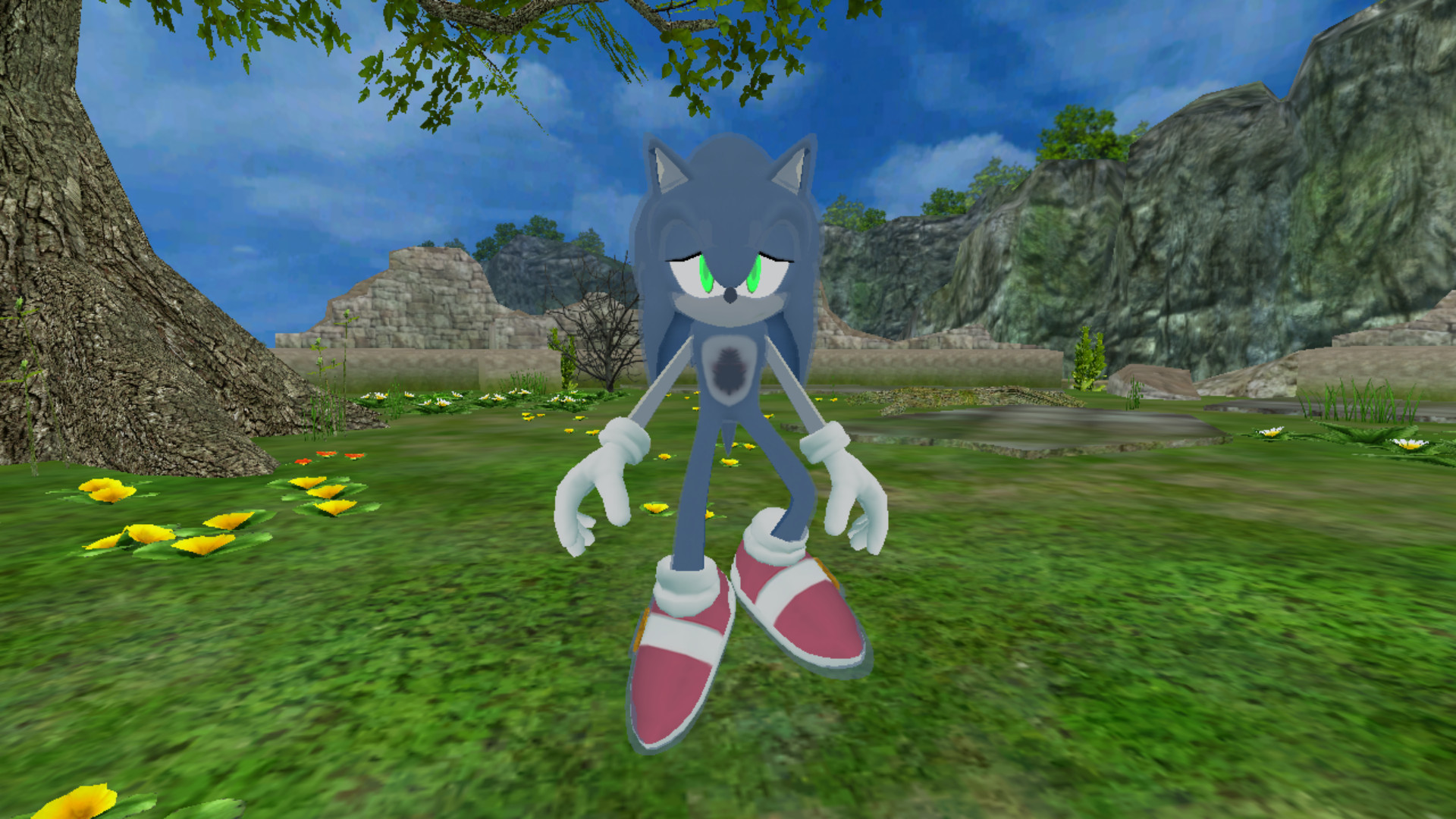 '06 Ghost Sonic Mod for Sonic World DX | SWDX Mods