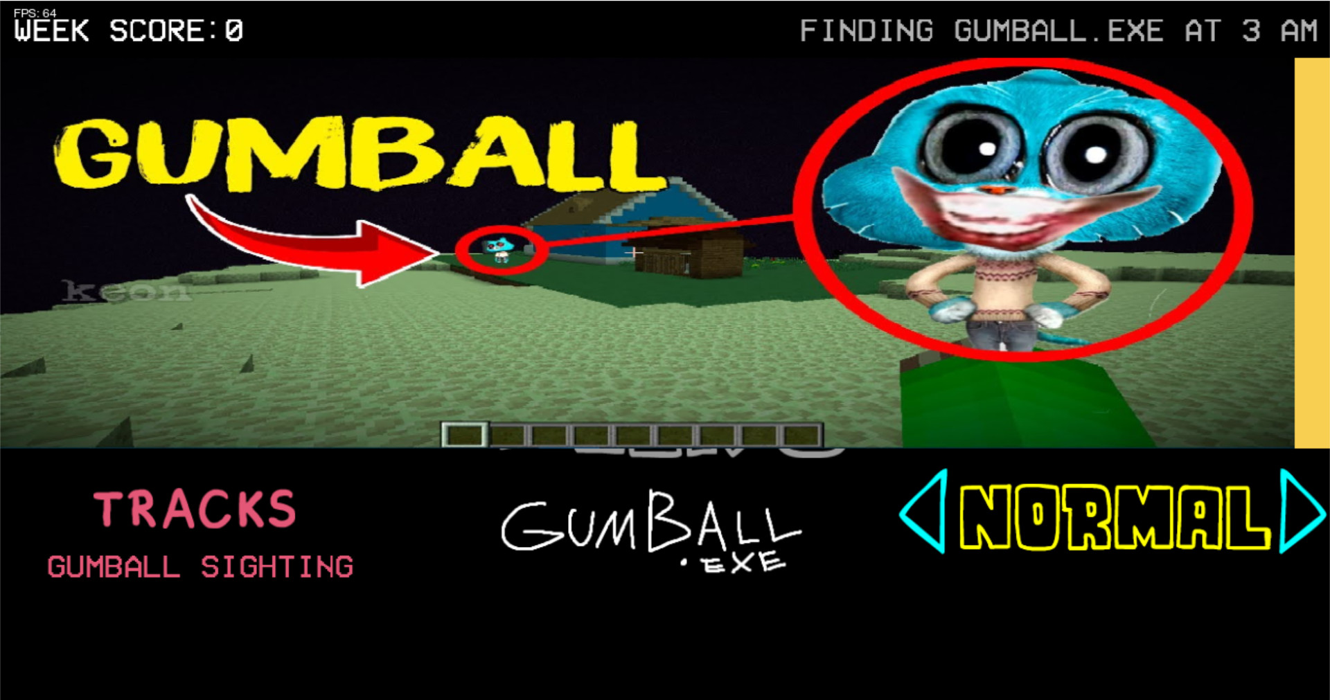 Vs. Gumball.exe Mod for Friday Night Funkin' | FNF Mods