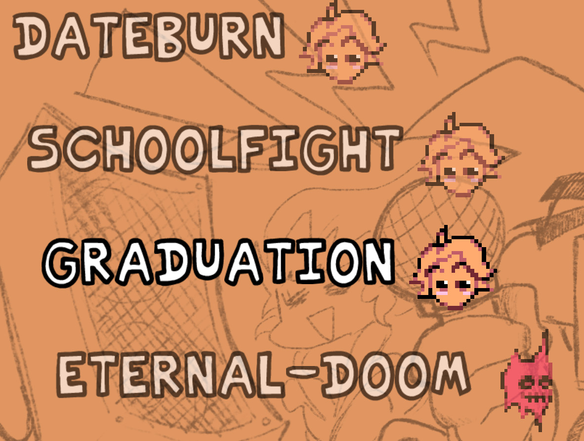 FNF: Senpai Extended (UPDATED) Mod for Friday Night Funkin' | FNF Mods