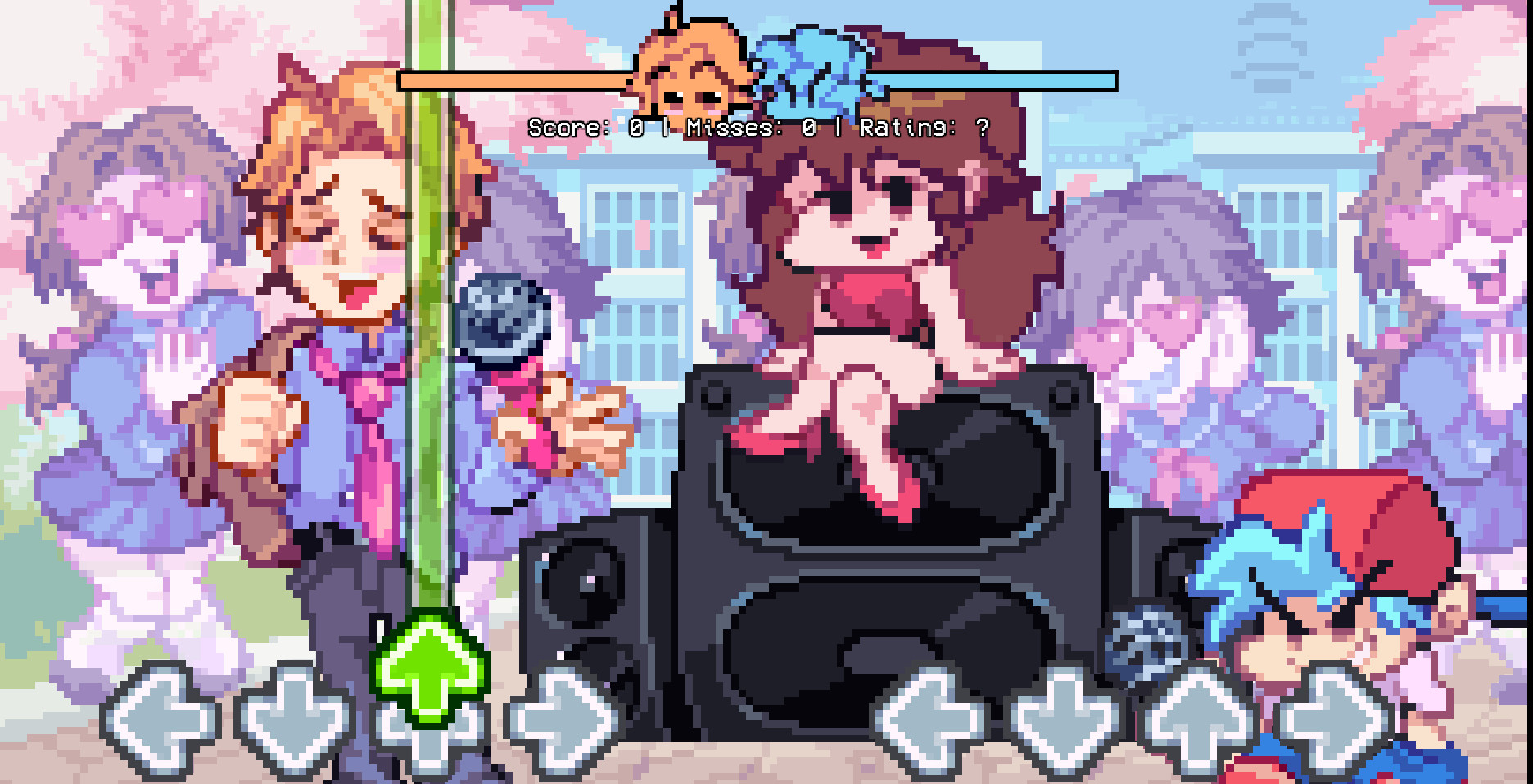 FNF: Senpai Extended (UPDATED) Mod for Friday Night Funkin' | FNF Mods