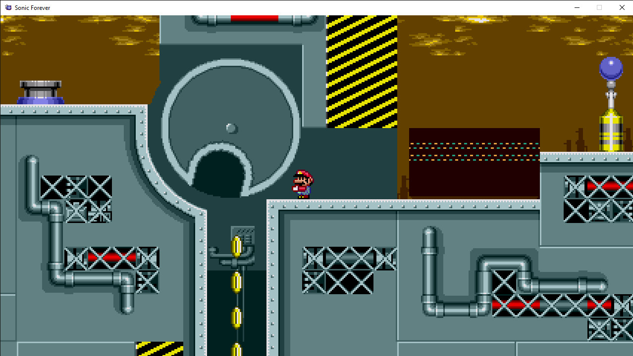 Mario The Plumber Mod for Sonic the Hedgehog Forever | S1F Mods