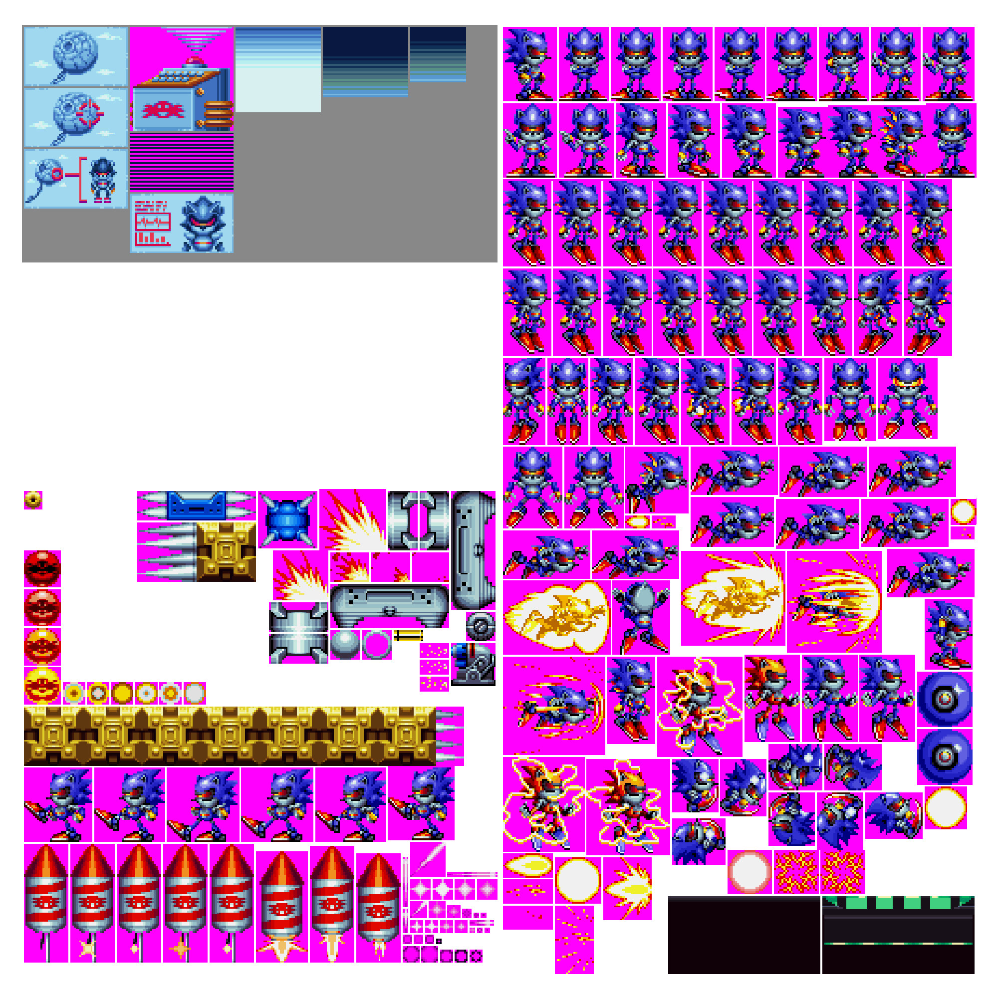 Mecha Metal Sonic For Mania Plus [Sonic Mania] [Mods]