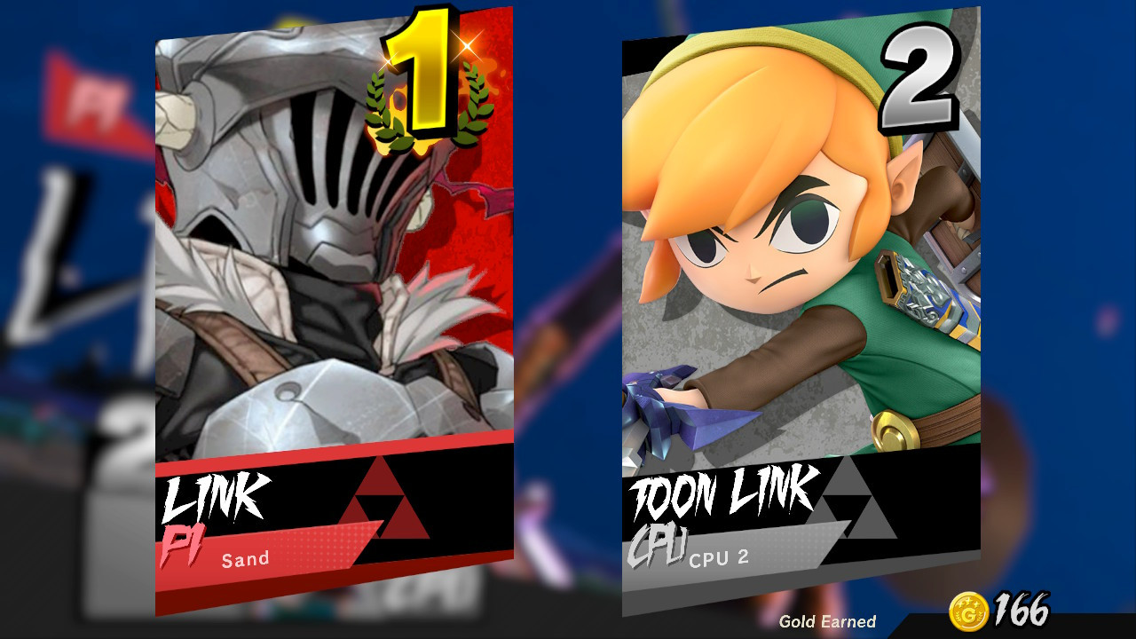 Goblin Slayer over Link Mod for Super Smash Bros. Ultimate | SSBU Mods
