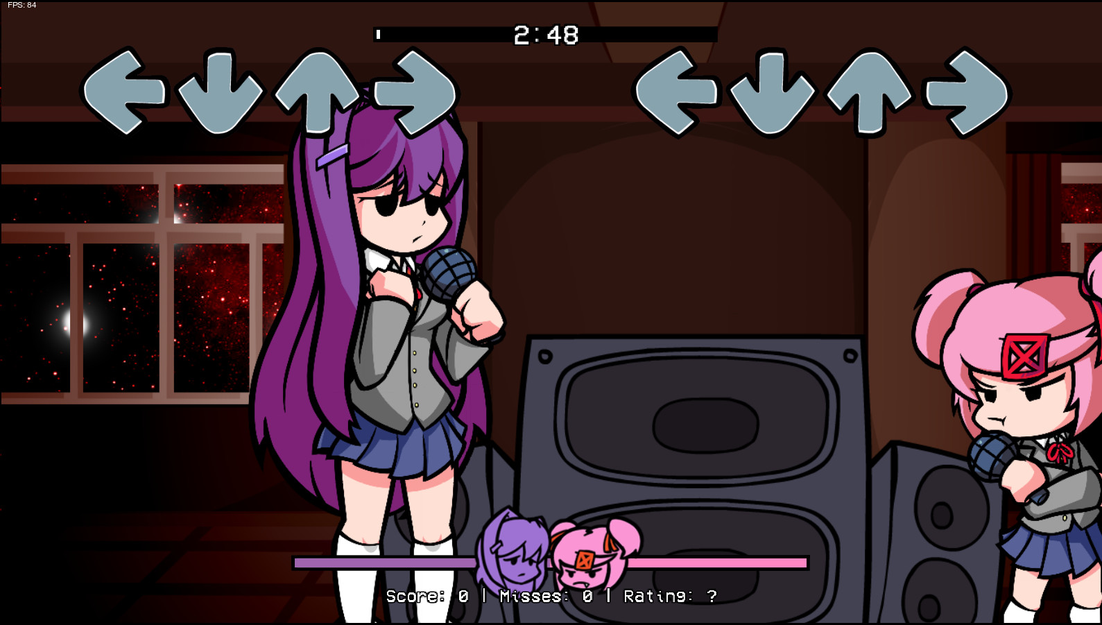 DDLC Vs Bf Mod for Friday Night Funkin' | FNF Mods