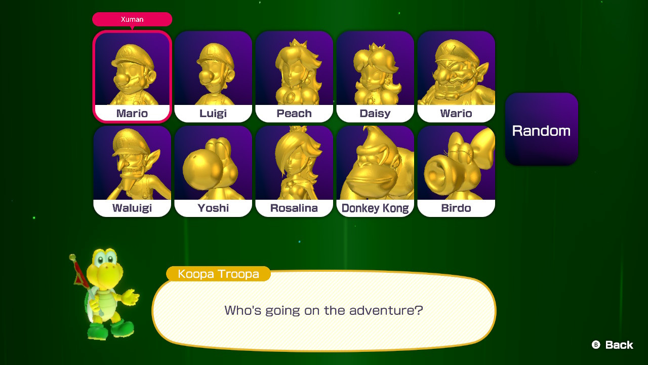 Golden Mario Party Characters Mod for Mario Party Superstars | MPS Mods