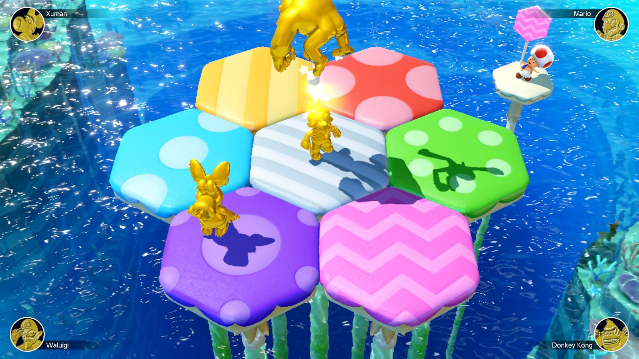 Golden Mario Party Characters Mod for Mario Party Superstars | MPS Mods