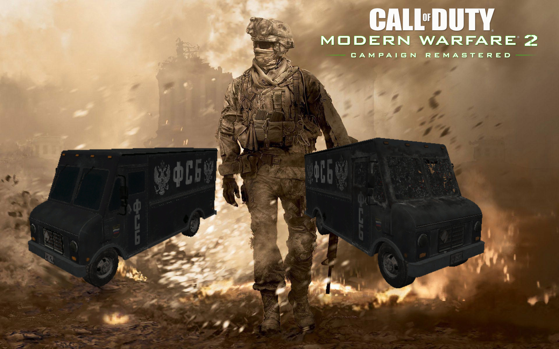 MW2CR Russian Swat Van [Counter-Strike 1.6] [Mods]