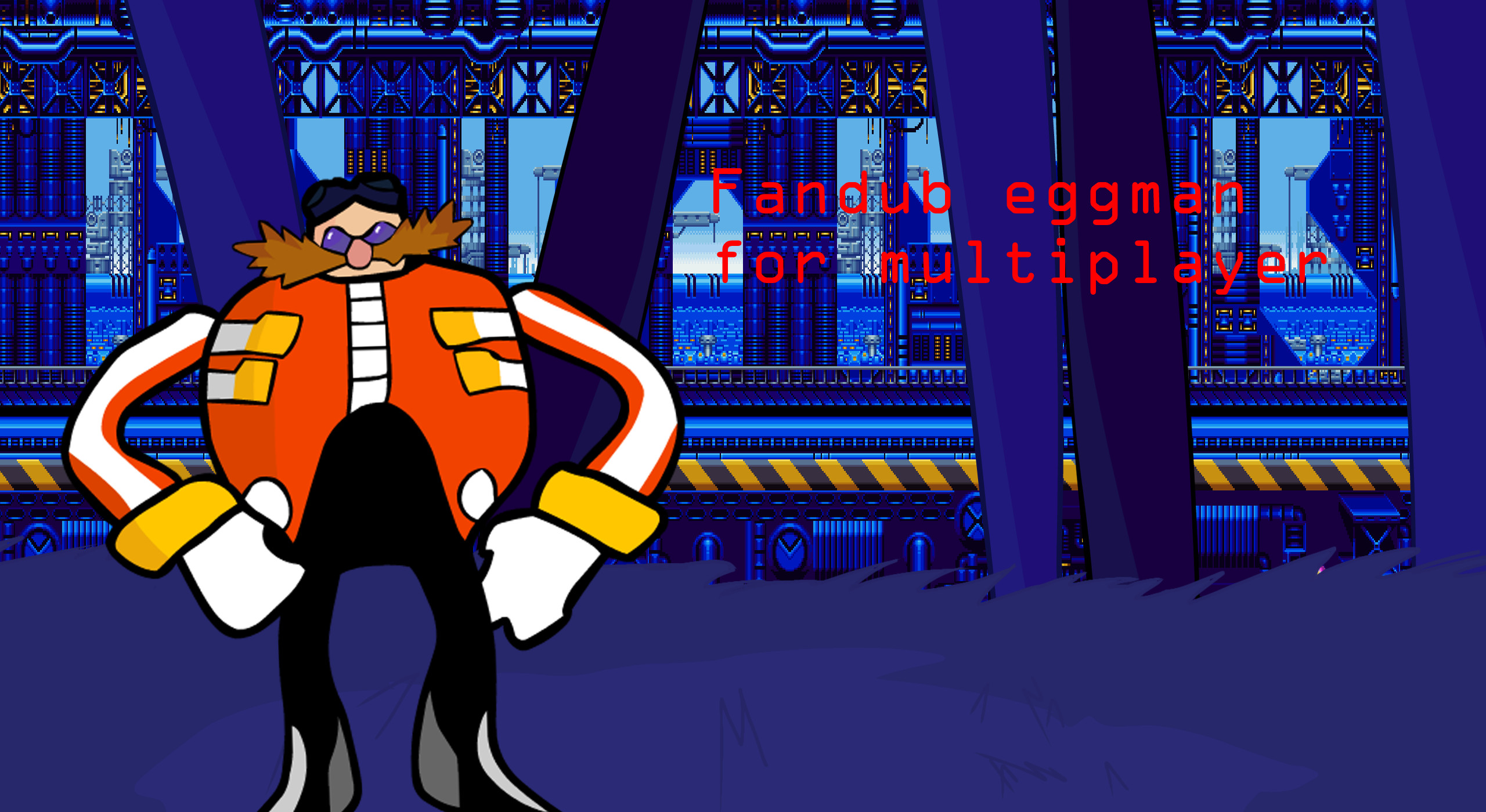 Fandub Eggman Announcment for multi [Friday Night Funkin'] [Mods]