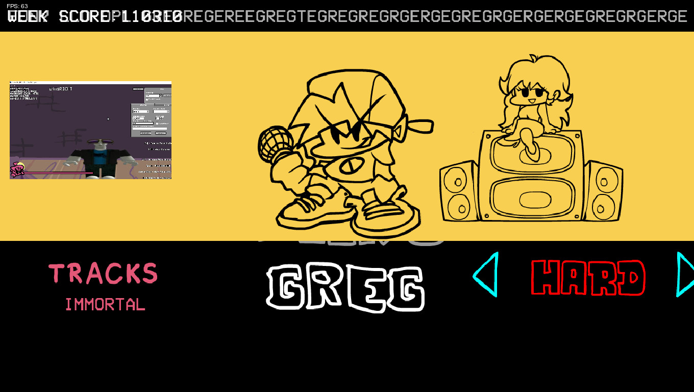 vs GREG Mod for Friday Night Funkin' | FNF Mods