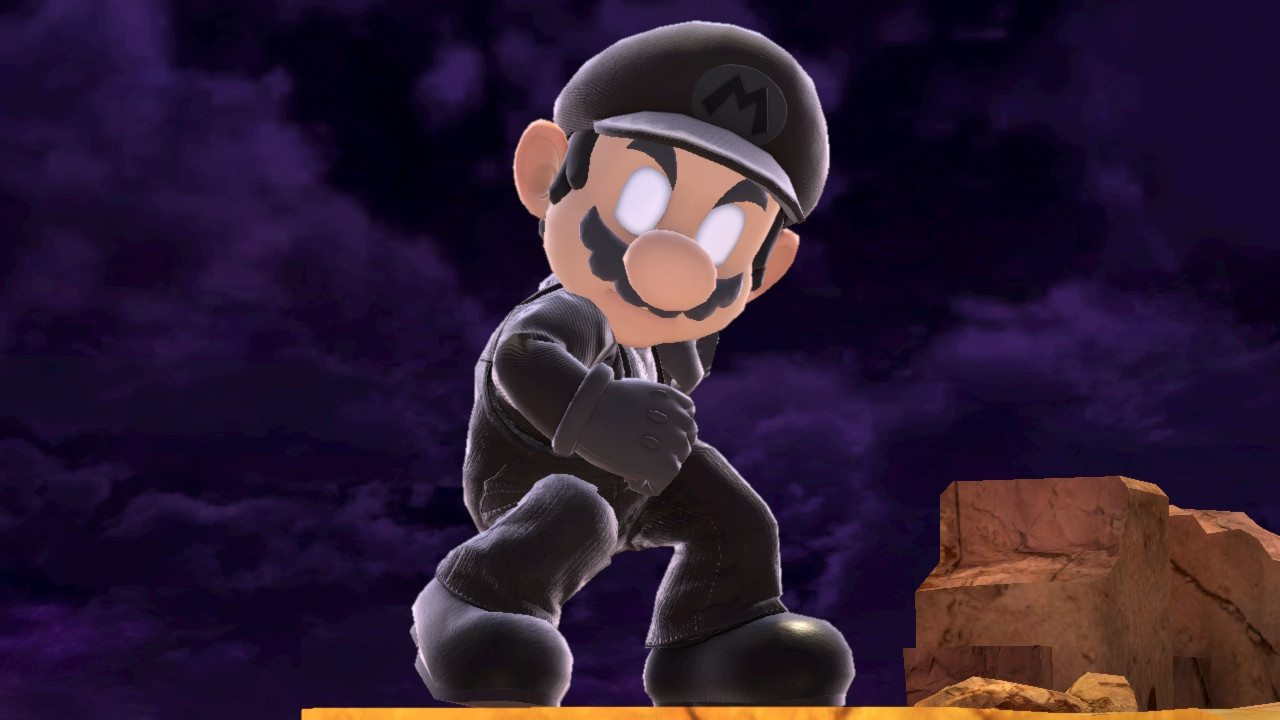 True Dark Mario Mod for Super Smash Bros. Ultimate | SSBU Mods