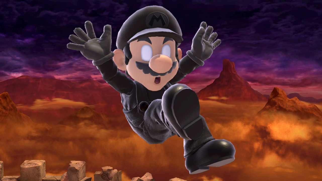 True Dark Mario Mod for Super Smash Bros. Ultimate | SSBU Mods