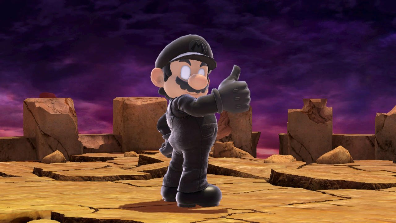 True Dark Mario Mod for Super Smash Bros. Ultimate | SSBU Mods