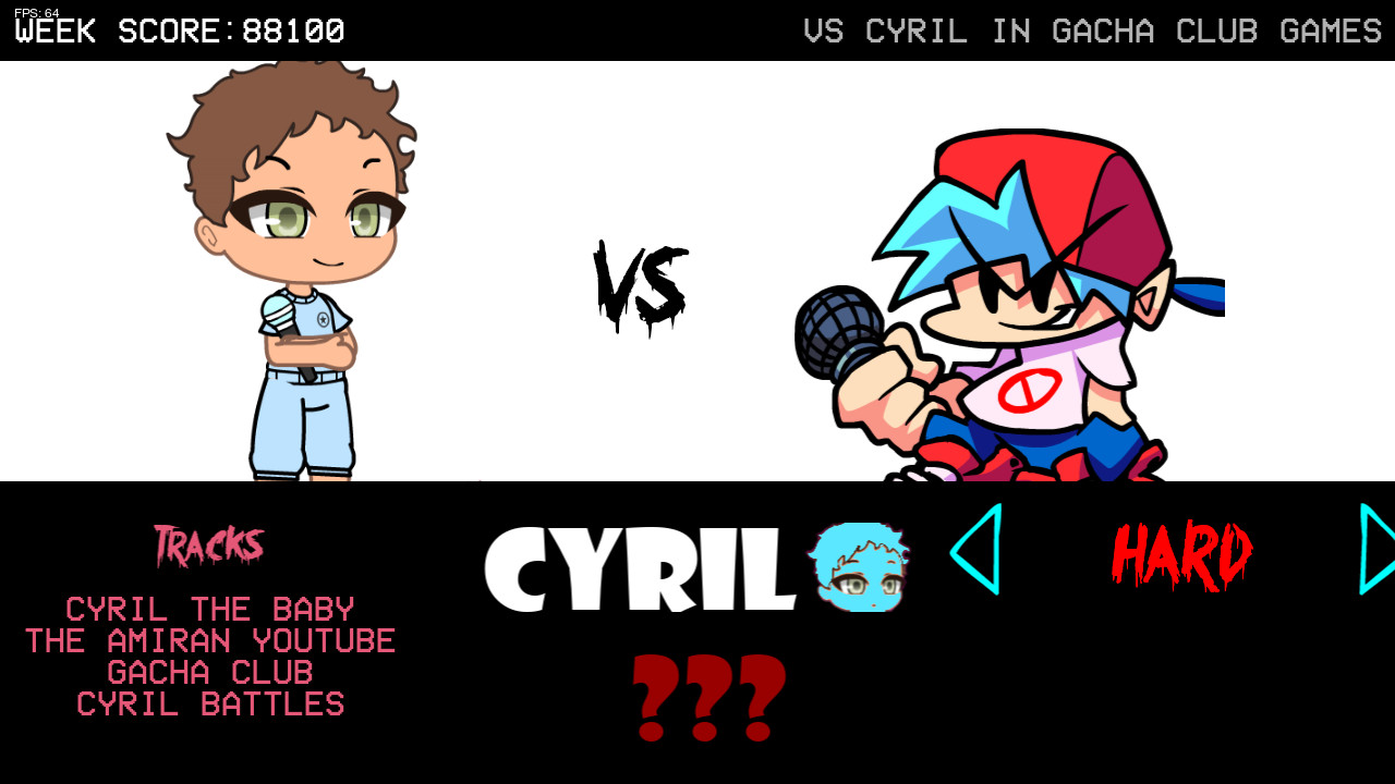 FNF vs Cyril Remastered Mod for Friday Night Funkin' | FNF Mods