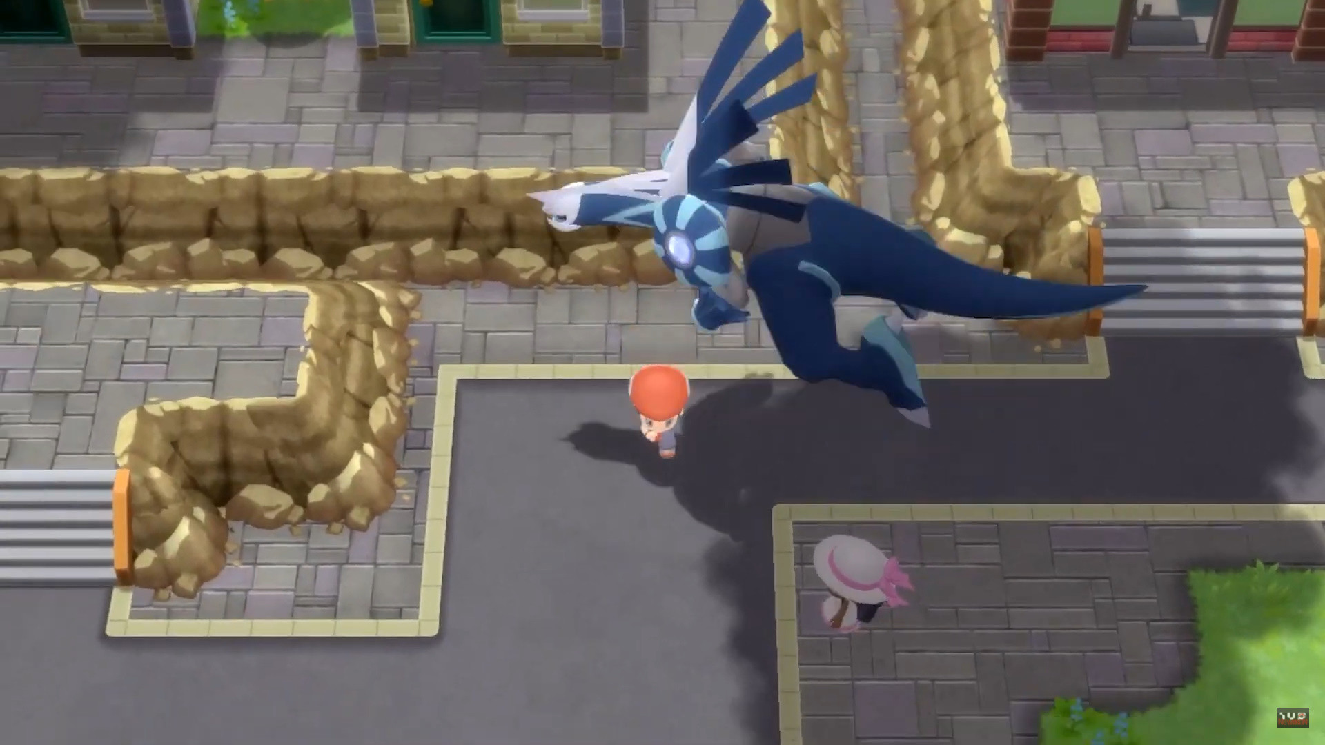 Dialga / Palkia Inverted colors BDSP Mod for Pokemon Brilliant Diamond ...