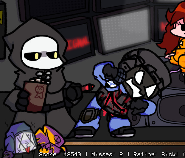 Friday Night Fundation for FNF multiplayer Mod for Friday Night Funkin ...