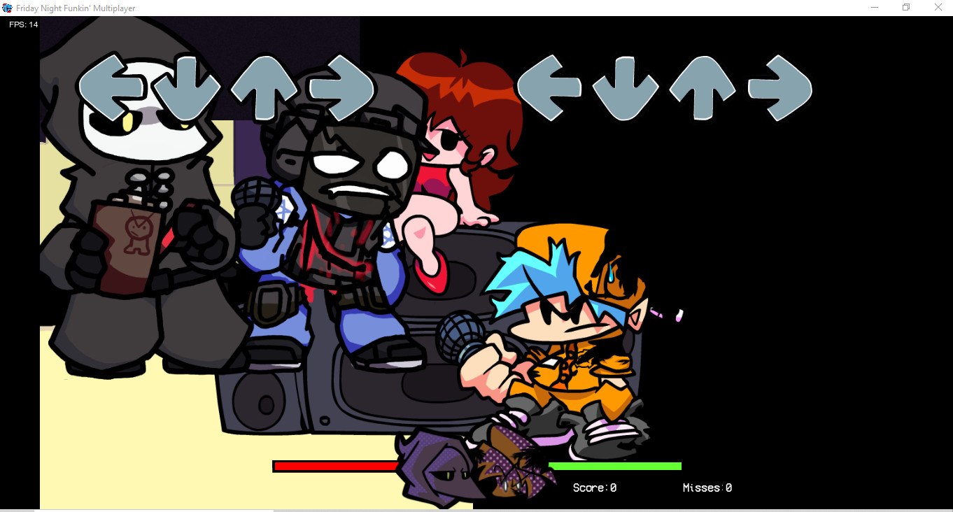 Friday Night Fundation for FNF multiplayer Mod for Friday Night Funkin ...