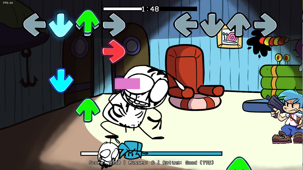 Ready Or Not but Napole sings it! Mod for Friday Night Funkin' | FNF Mods