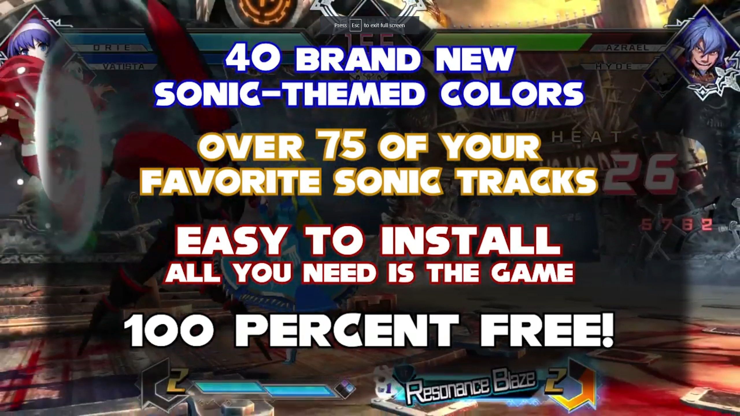 BBTAG & Knuckles - Full Mod Mod for BlazBlue: Cross Tag Battle | BBTAG Mods