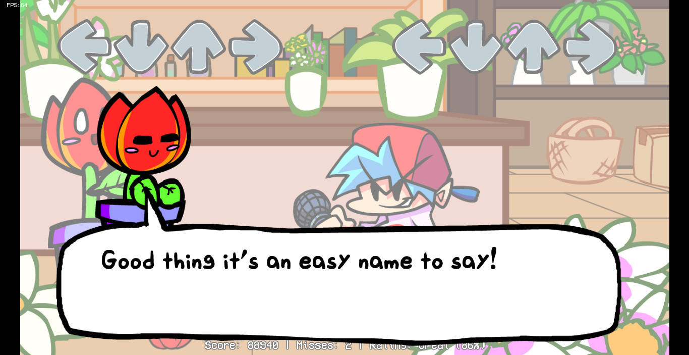 Flowers for you DEMO Mod for Friday Night Funkin' | FNF Mods