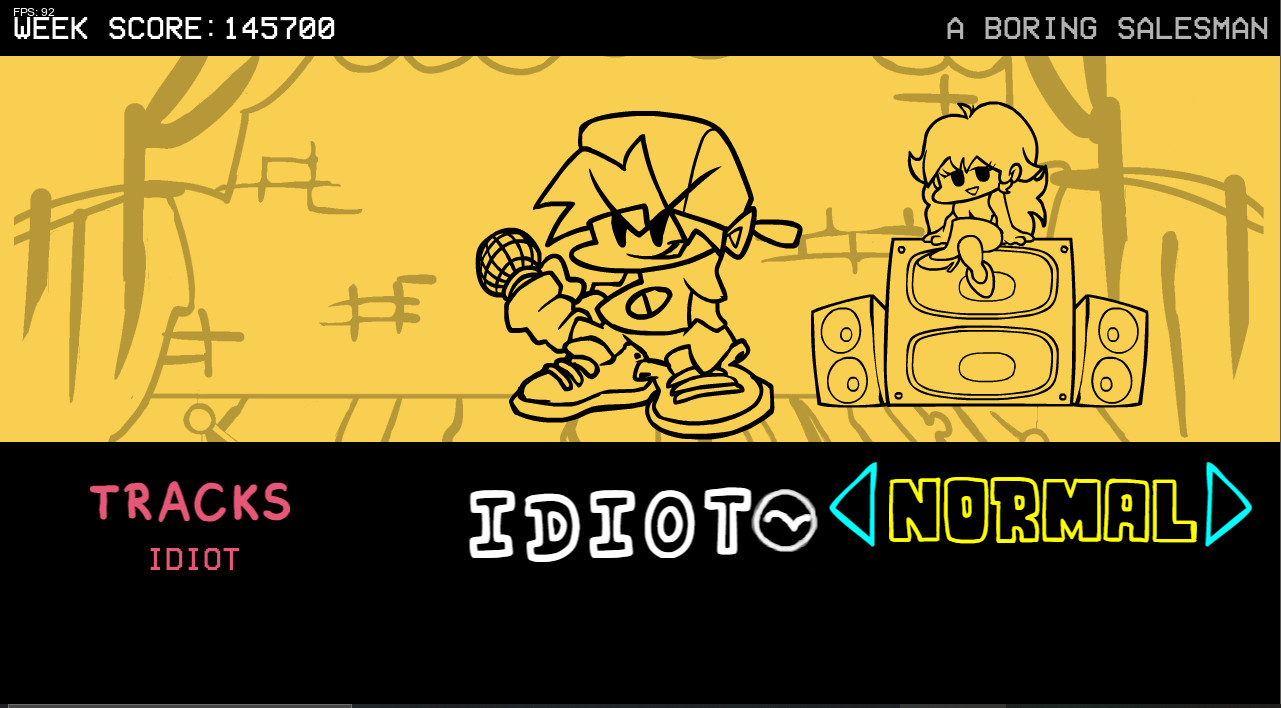 VS IDIOT[DEMO/EARLY BUILD] Mod for Friday Night Funkin' | FNF Mods