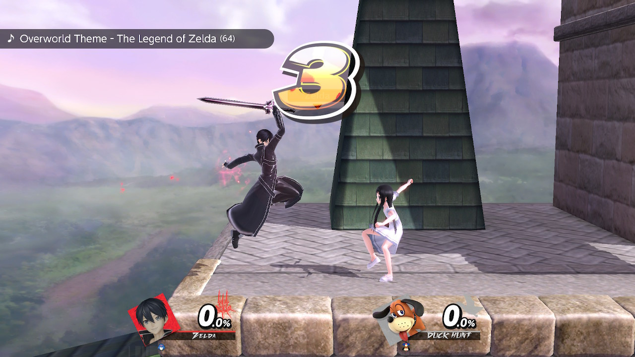 Kirito/Asuna Render UI Mod for Super Smash Bros. Ultimate | SSBU Mods