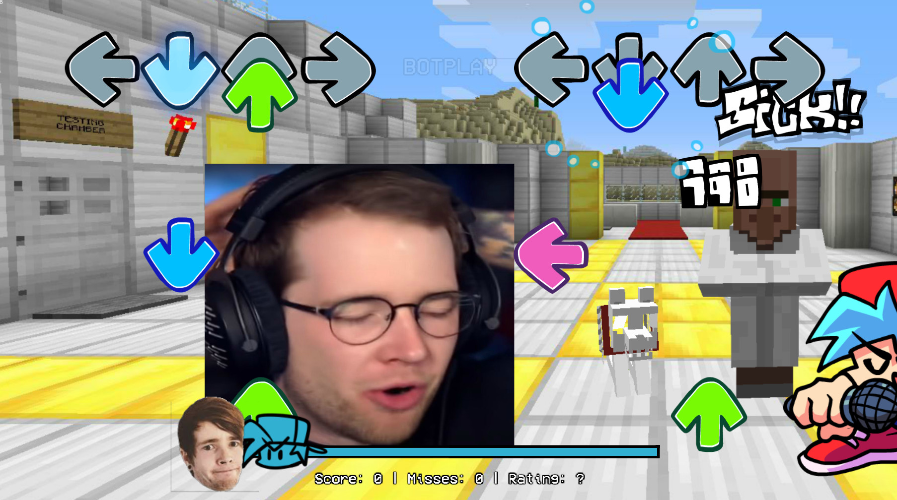 Friday Night Funkin' Vs DanTDM Mod for Friday Night Funkin' | FNF Mods