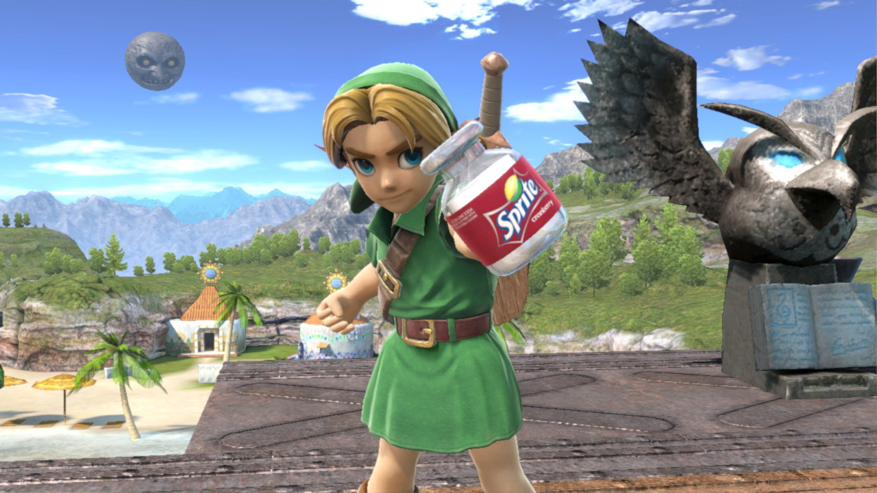 Sprite Cranberry over Lon Lon Milk [Super Smash Bros. Ultimate] [Mods]