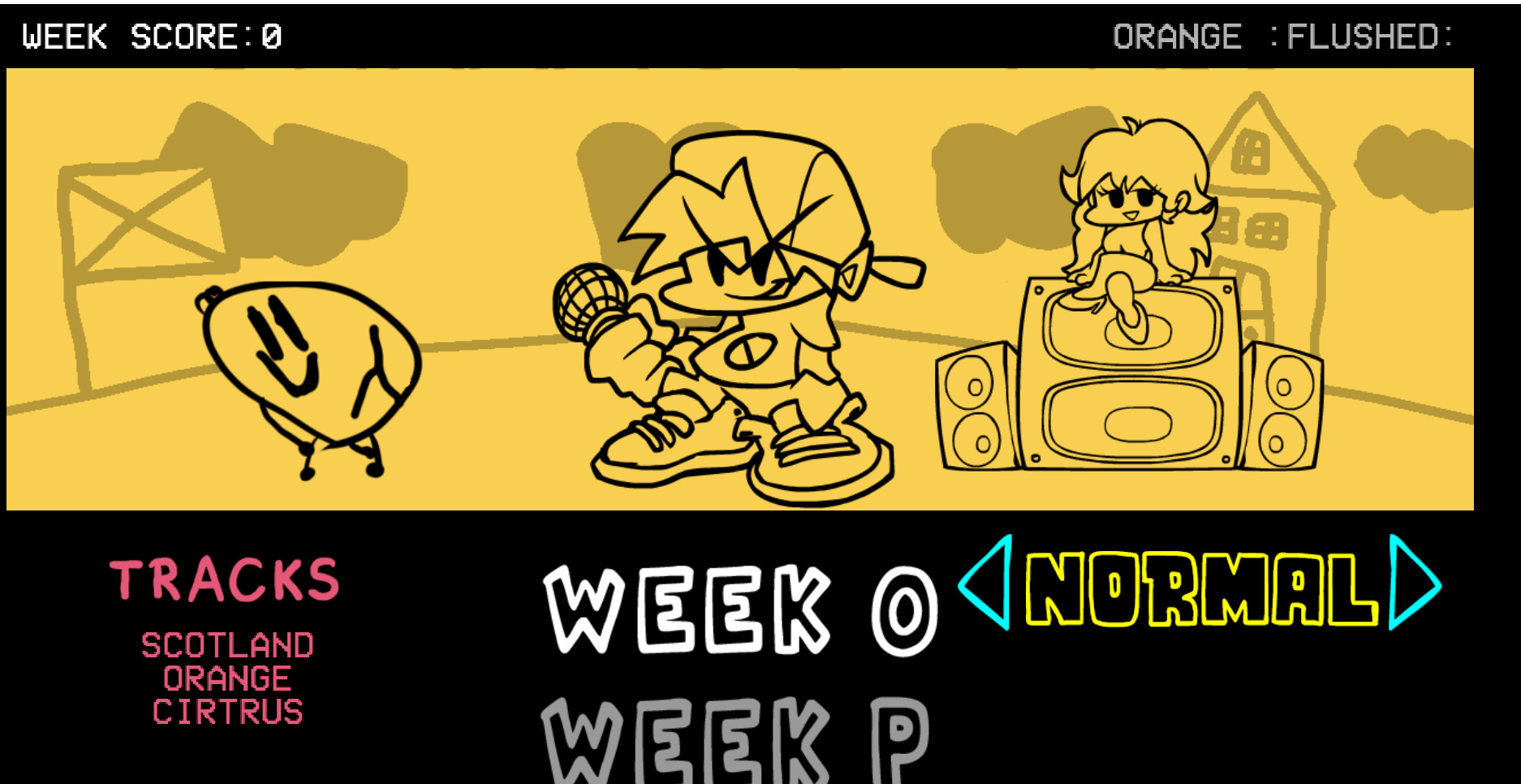 Vs. Sammy the orange [Friday Night Funkin'] [Mods]