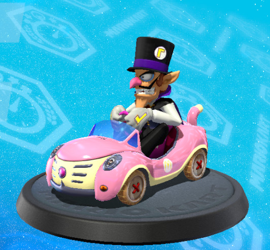Waluigi (Vampire) [Mario Kart 8] [Mods]