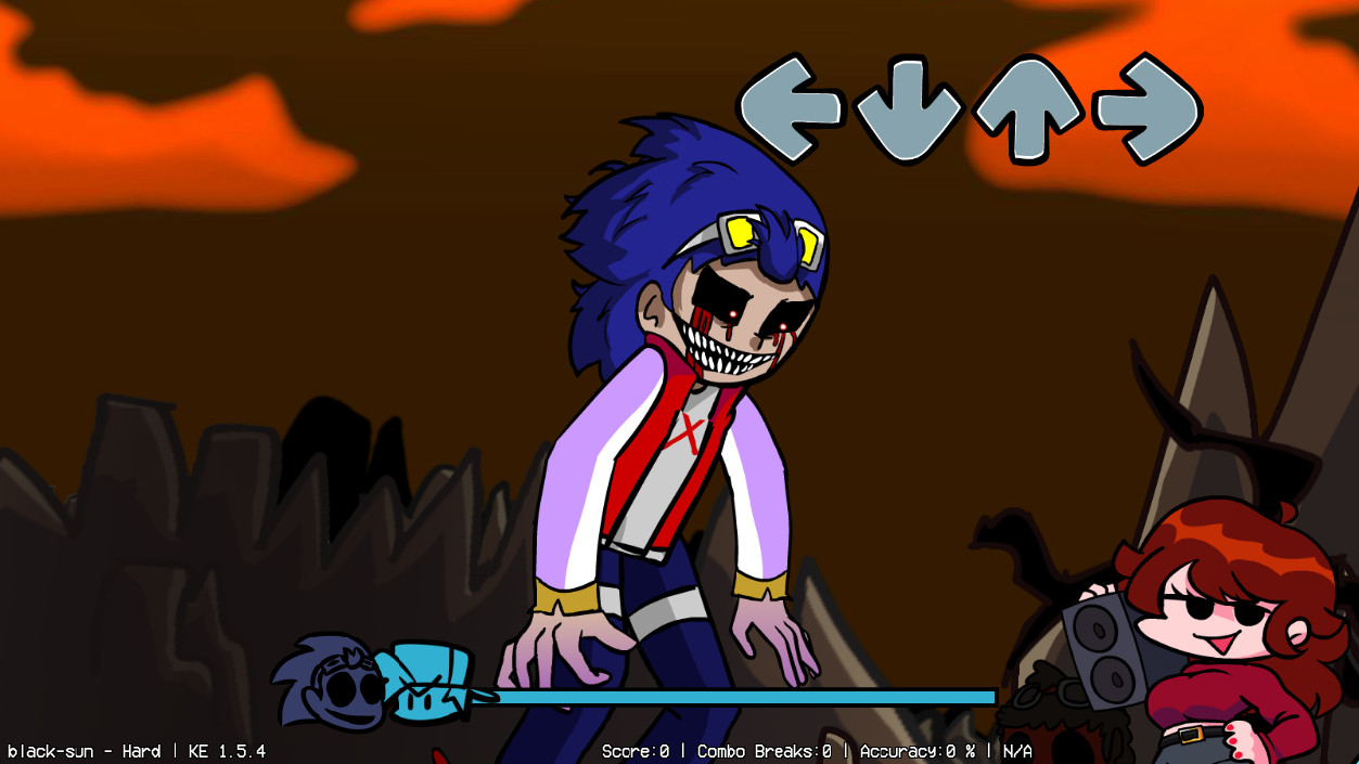 canonsonic.exe Over EXE (revie) [Friday Night Funkin'] [Mods]