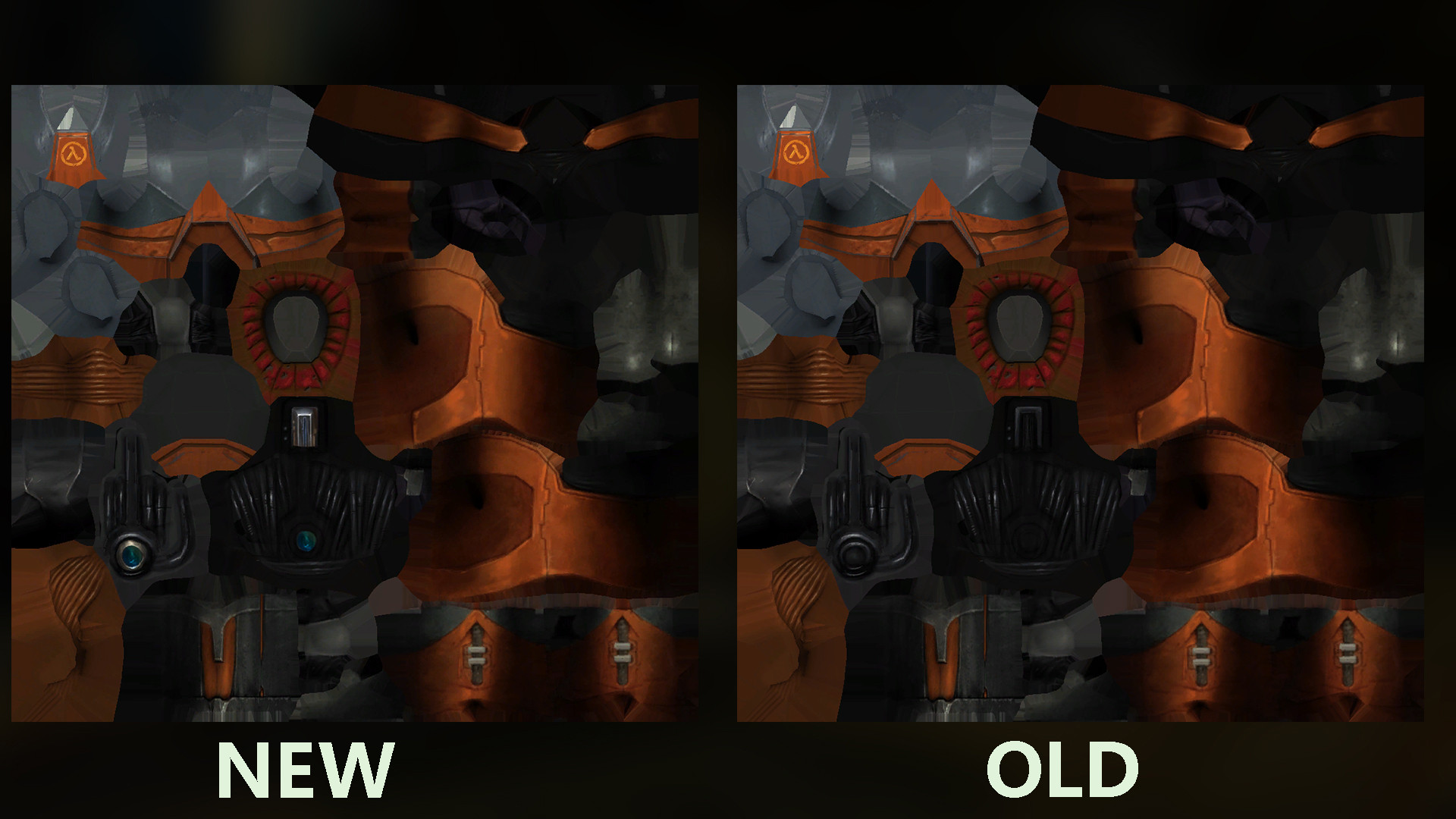 Colored concept art styled Beta HEV suit Mod for Half-Life 2 | HL2 Mods