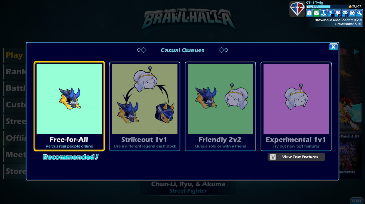 Frost UI (.Bmod) Mod for Brawlhalla | BHalla Mods