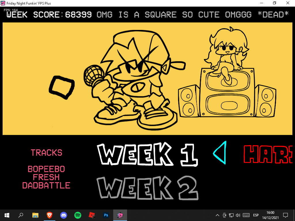 Friday Night Funkin VS Square (Demo) Mod for Friday Night Funkin' | FNF ...