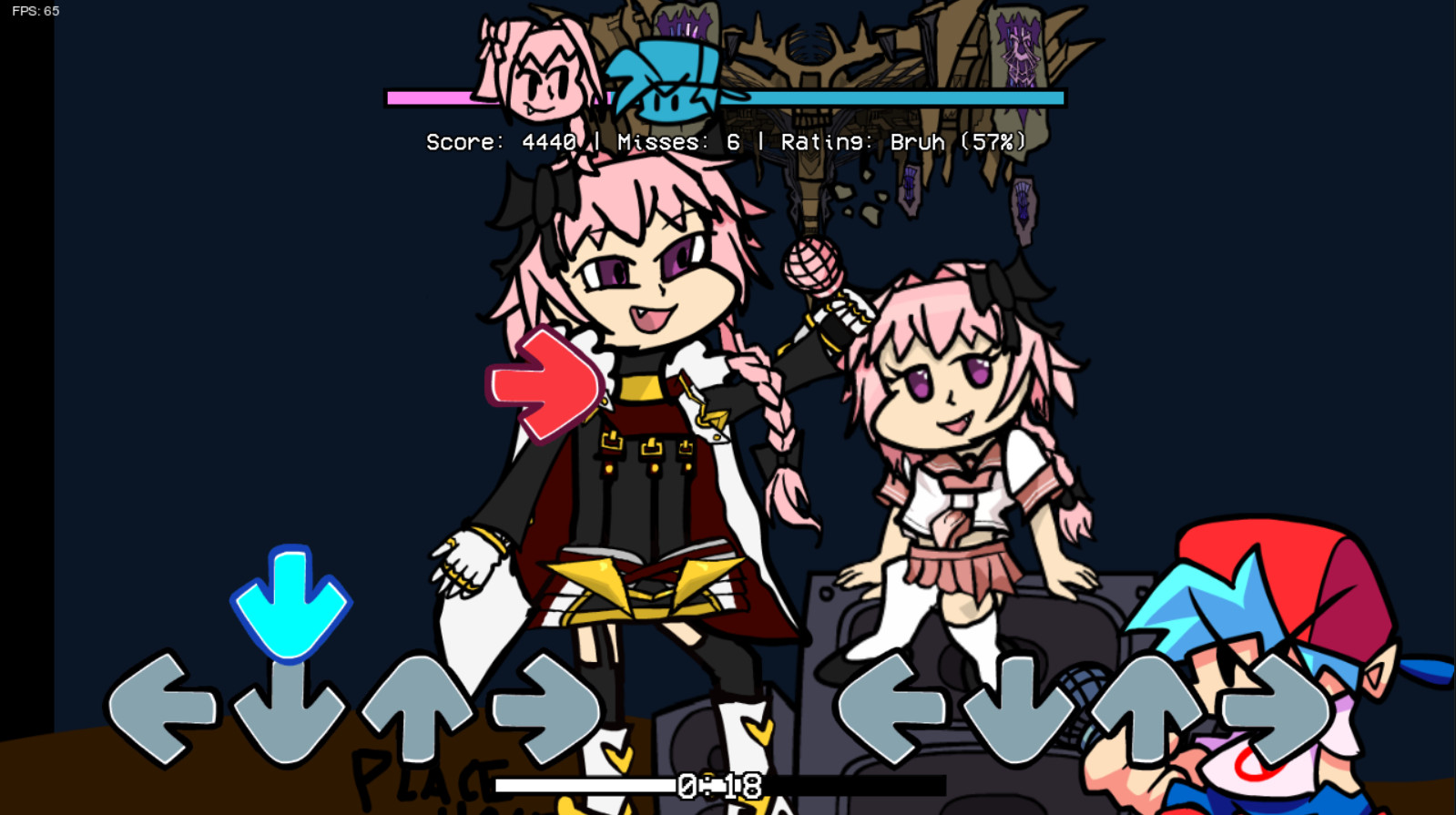 VS ASTOLFO(BETA) Mod for Friday Night Funkin' | FNF Mods