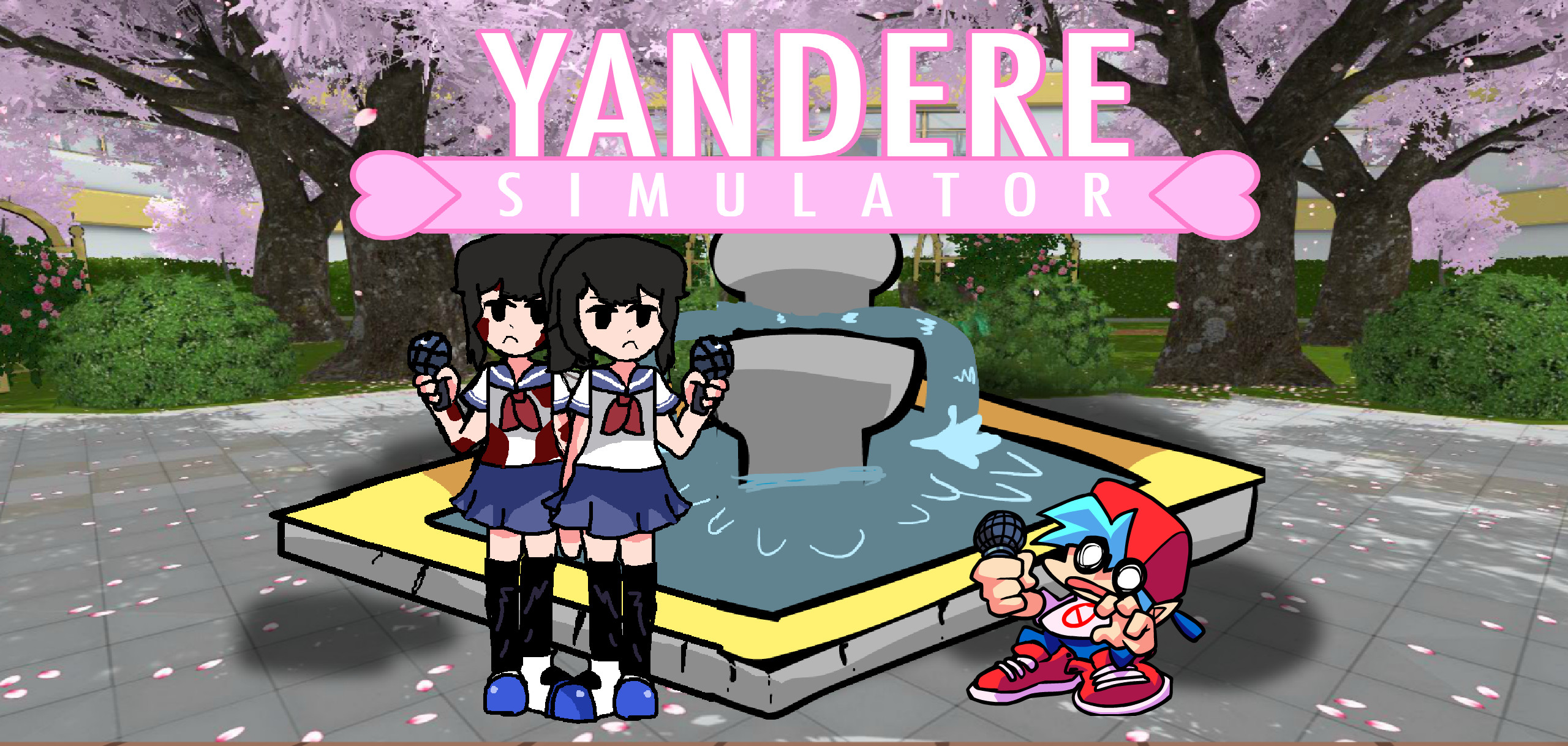 Vs Ayano Yandere Chan Mod for Friday Night Funkin' | FNF Mods