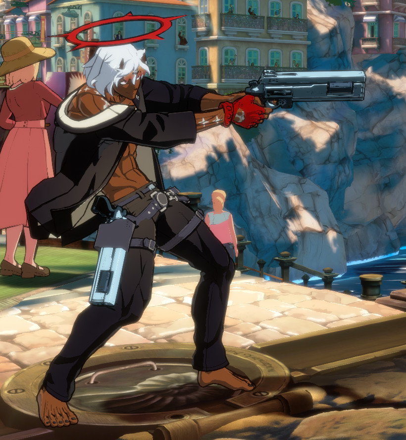 Happy Chaos as K' from KOF Mod for GUILTY GEAR -STRIVE- | GGST Mods
