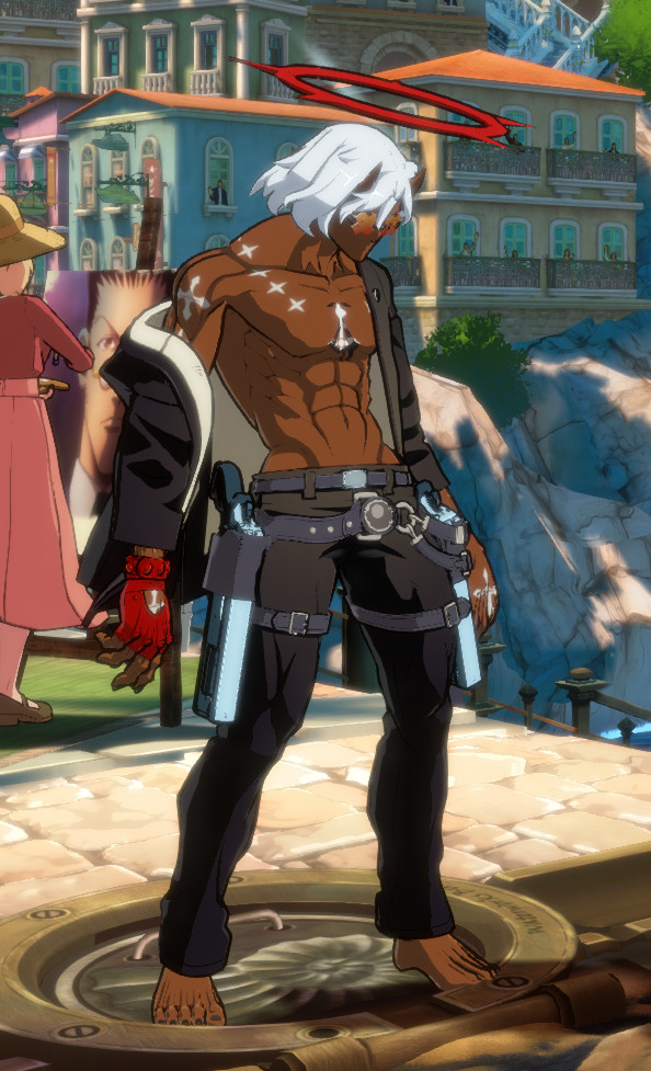 Happy Chaos as K' from KOF Mod for GUILTY GEAR -STRIVE- | GGST Mods