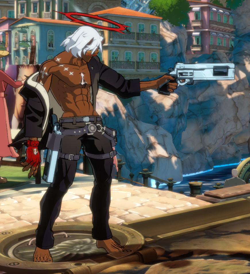 Happy Chaos as K' from KOF Mod for GUILTY GEAR -STRIVE- | GGST Mods