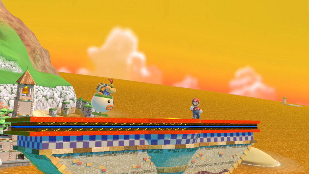 Sunset Isle Delfino Mod for Super Smash Bros. Ultimate | SSBU Mods