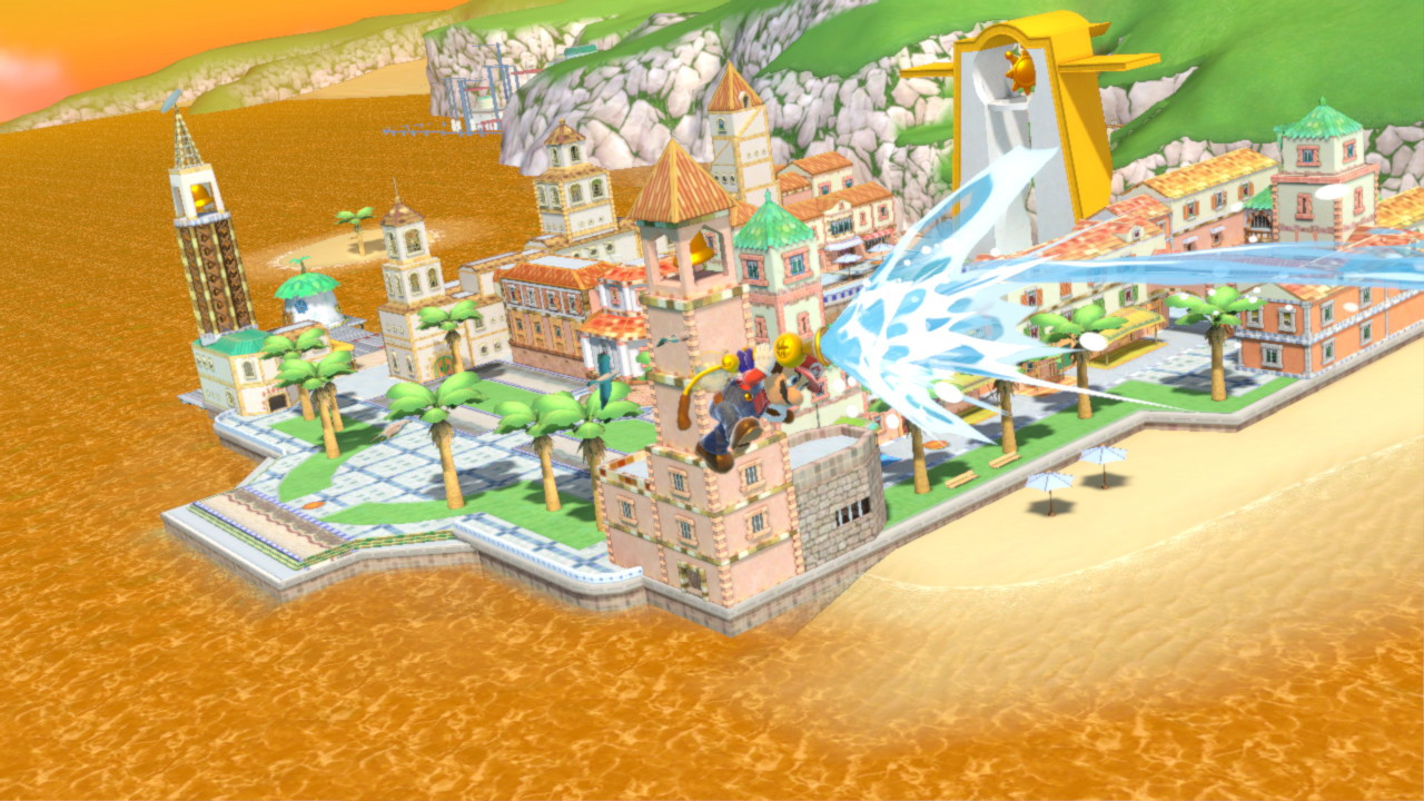 Sunset Isle Delfino Mod for Super Smash Bros. Ultimate | SSBU Mods