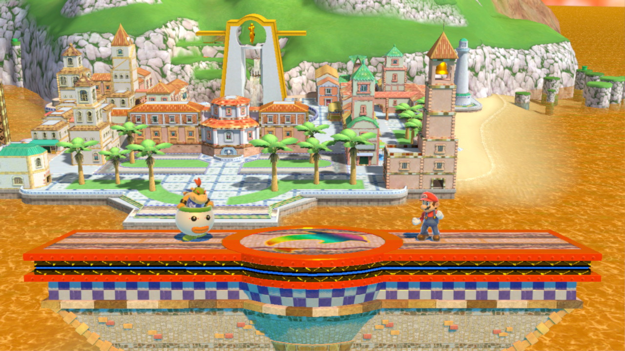 Sunset Isle Delfino Mod for Super Smash Bros. Ultimate | SSBU Mods