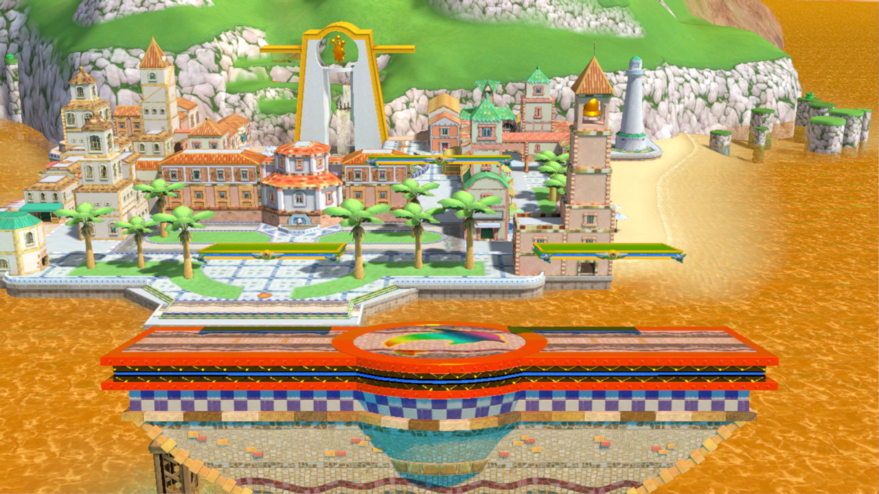 Sunset Isle Delfino Mod for Super Smash Bros. Ultimate | SSBU Mods